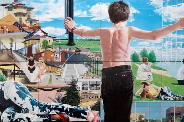 Who remembers this iconic painting of Milton Keynes from the 1980s?